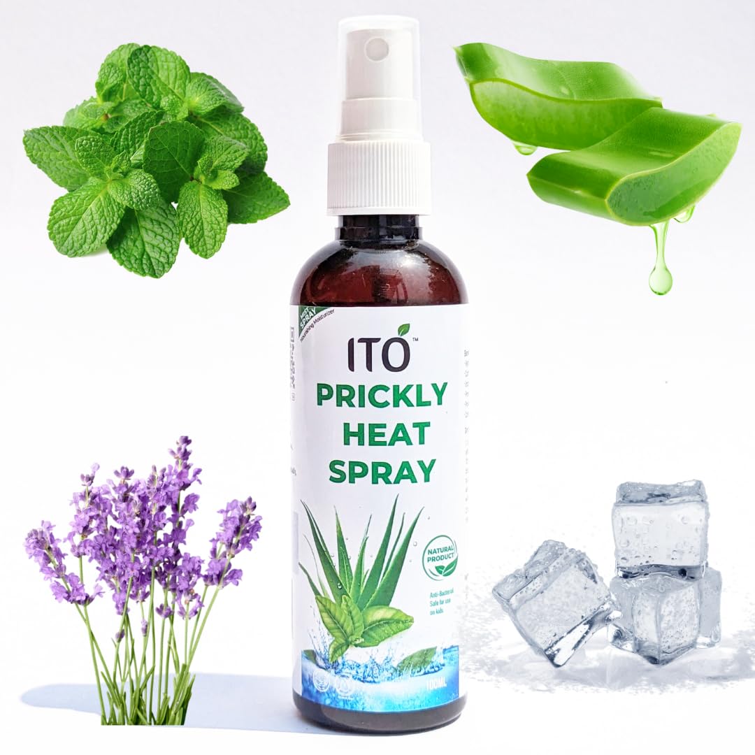 Ito Prickly Heat Rash And Ghamoriya Cooling Spray 100 Ml | Desertcart UAE