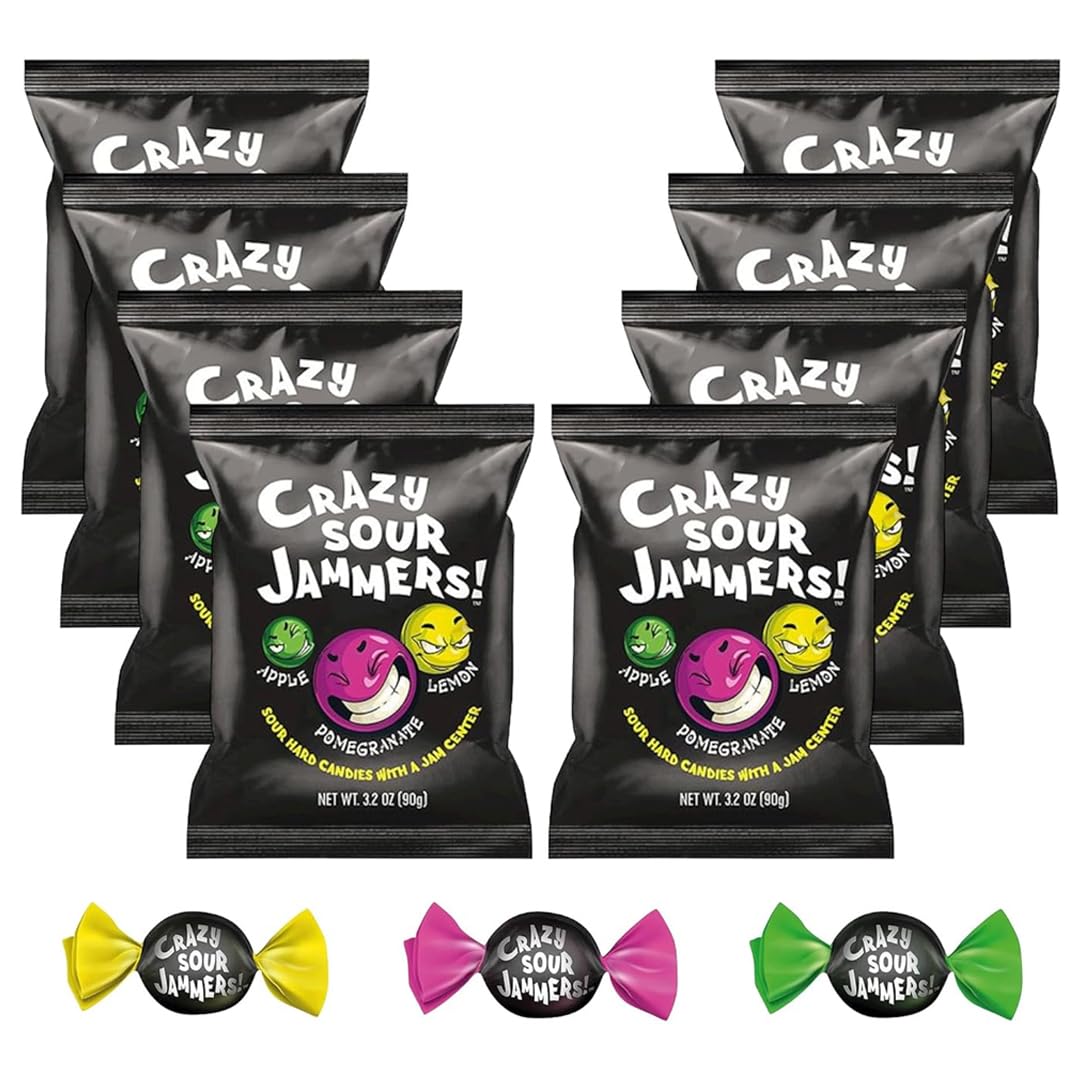 Amazon.com : Liberty Orchards Crazy Sour Candy - Tangy Hard Candy with ...
