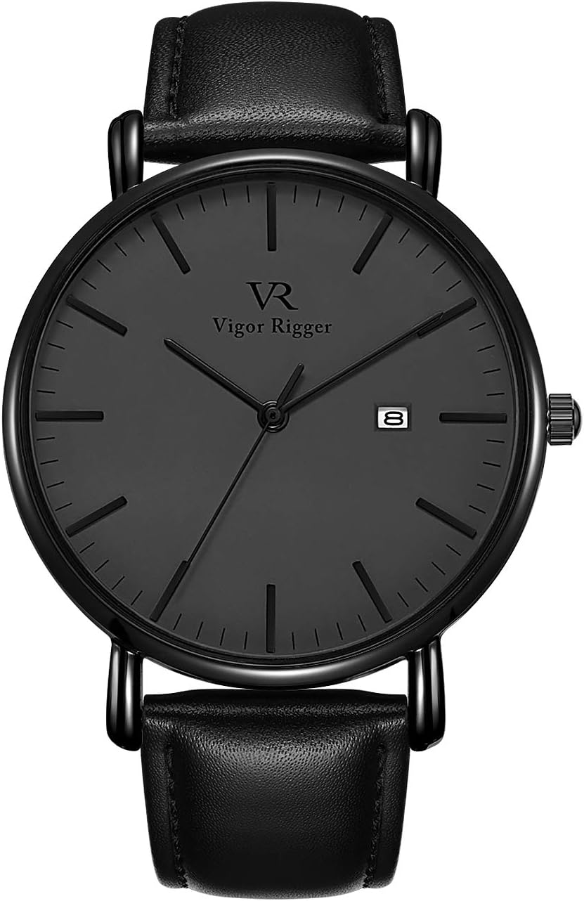 Vigor Rigger Mens Watch Unisex Ultra Slim Modern Quartz Wristwatch ...