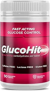 Glucohit Raspberry Glucose 50 Tablets : Amazon.com.au: Health ...