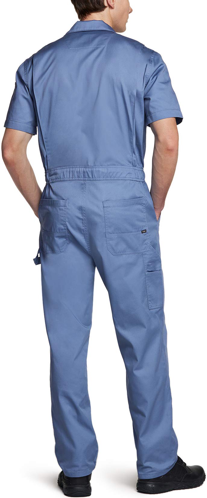 Snapklik.com : CQR Mens Zip-Front Coverall, Twill Stain & Wrinkle ...