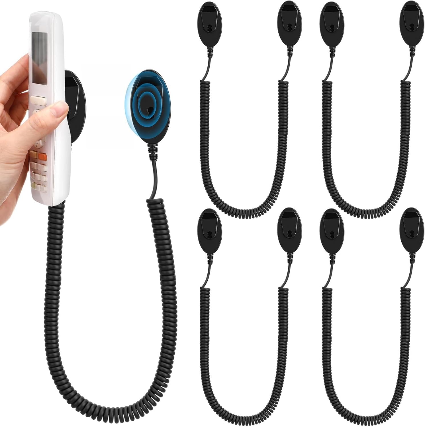 Amazon.com: Chapou 4 Pack 70 Inch Magnetic Remotes Control Holder with ...