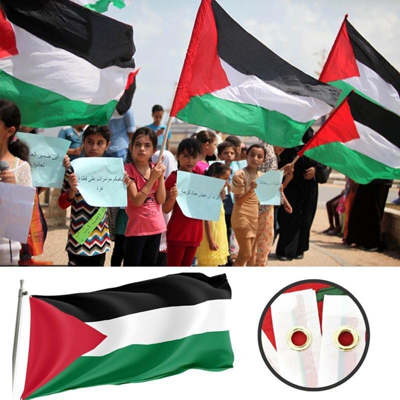 Echoluxe XXL Palestine Flag Extra Large (8FT x 5FT) National Country ...