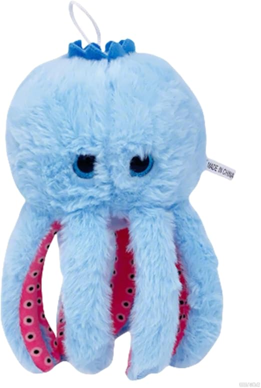 Italian Brainrot Plush, Soft Blue Octopus Stuffed Toy for Kids and ...
