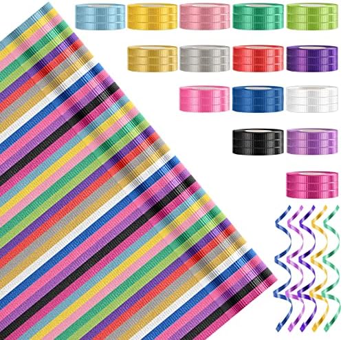 Amazon.com: Laviria Curling Ribbons, 48 Colors 5mm 11 Yards Gift ...