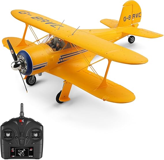 Amazon.com: GoolRC RC Plane, WLtoys XK A300 RC Airplane, 4 Channel ...