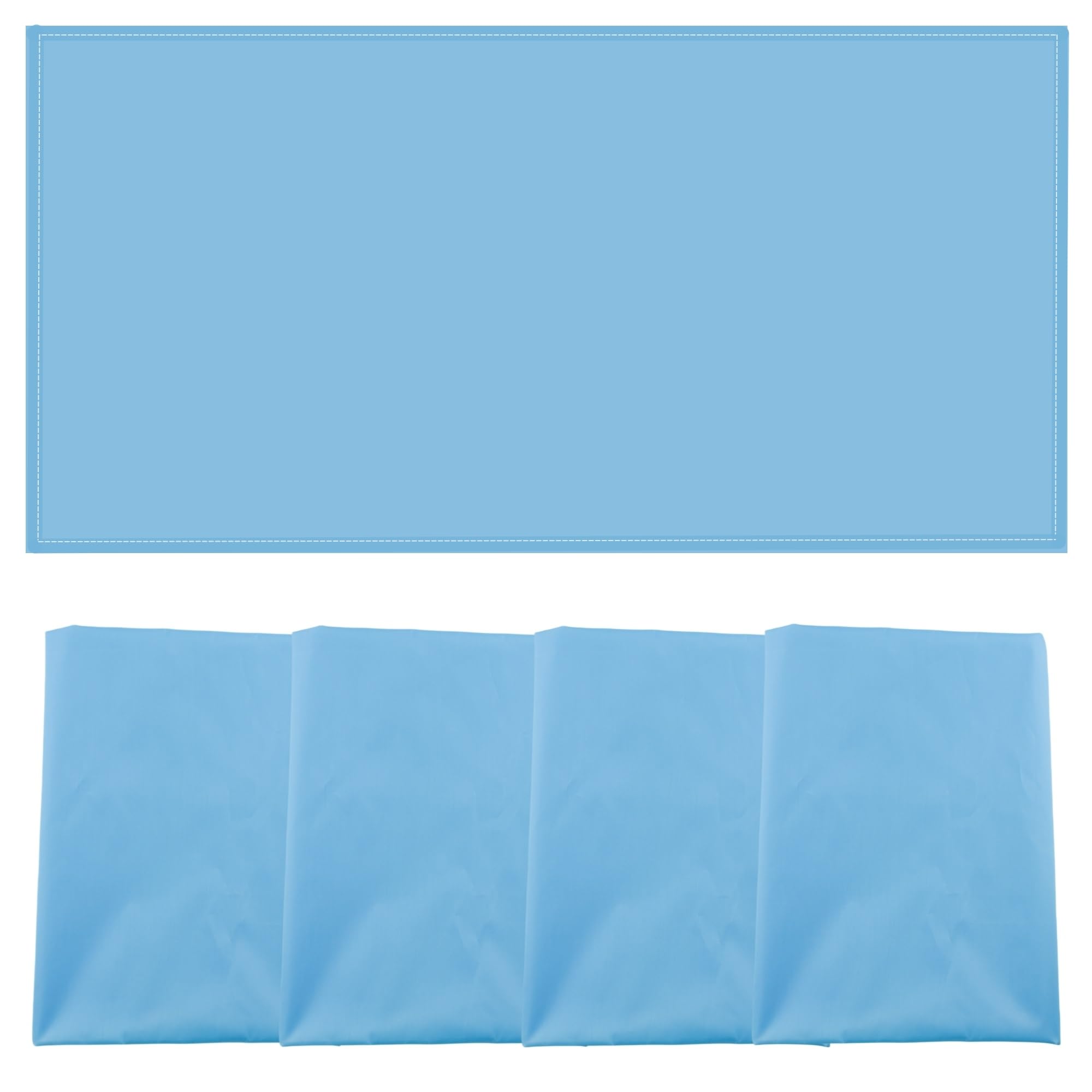 4 Pack Fluorescent Light Covers - 4 X 2 Feet Magnetic Light Cover for ...