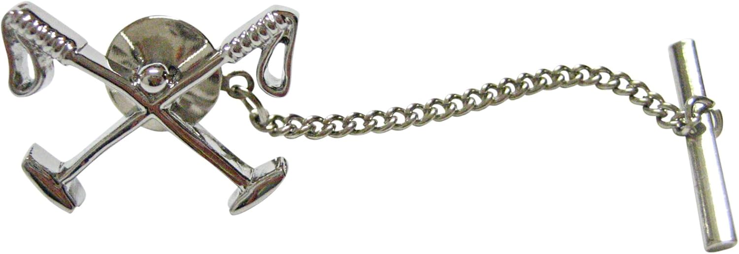 Amazon.com: Kiola Designs Crossed Polo Mallets Horse Riding Equestrian ...