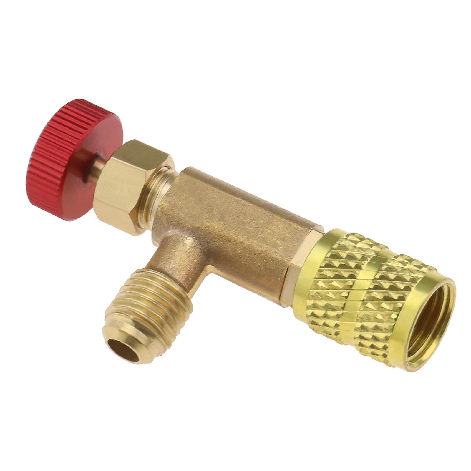 Buy VGOL R22 R410 Refrigerant Charging Valve 1/4“ Male to 5/16" Female ...
