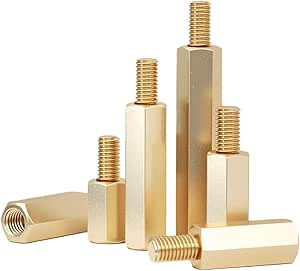 Entretoise hexagonale en laiton M2 M2.5 M3 M4 M5 M6 for carte mère, vis ...