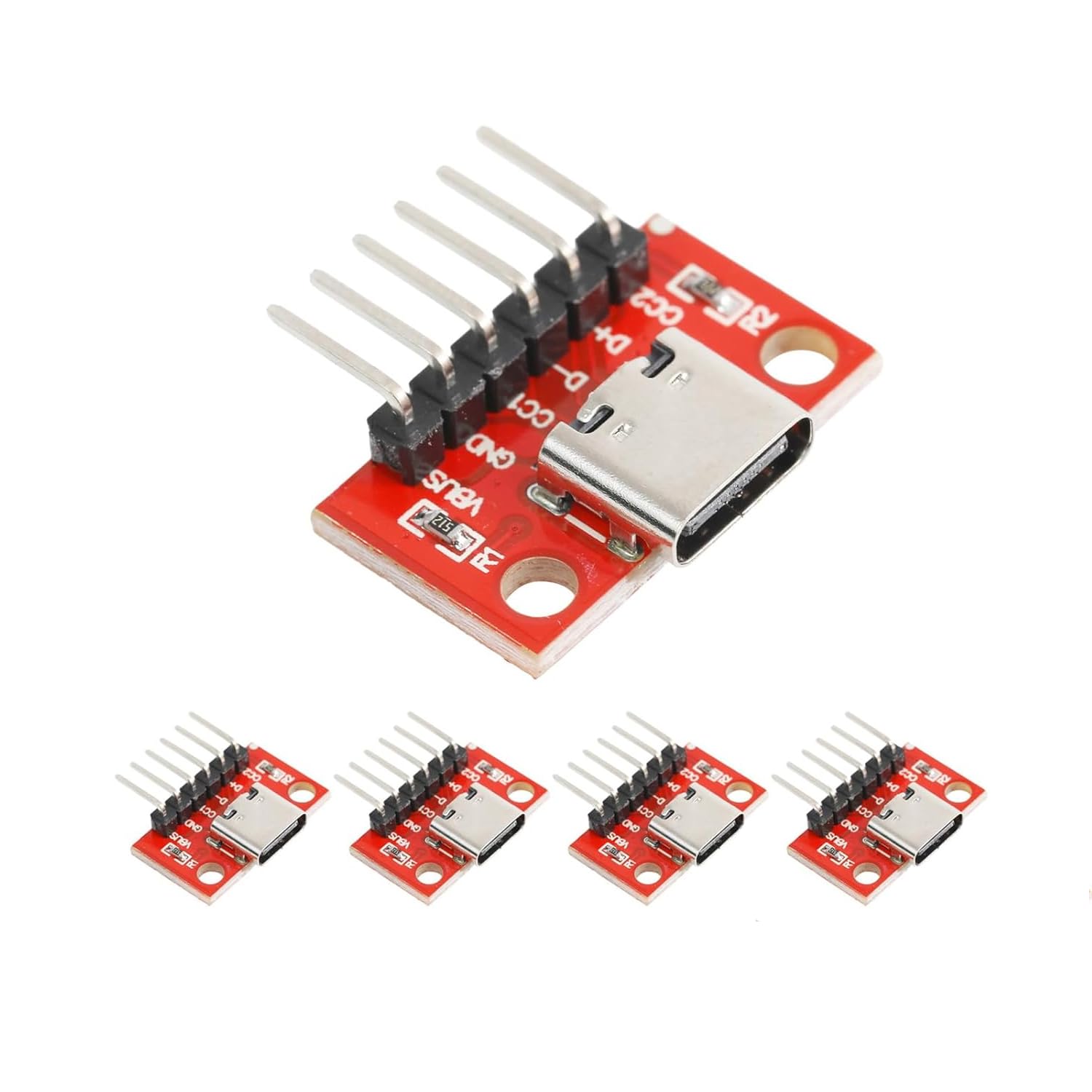 Amazon.co.jp: PENGLIN 5pcs USB Type-C Breakout Board Serial Basic ...