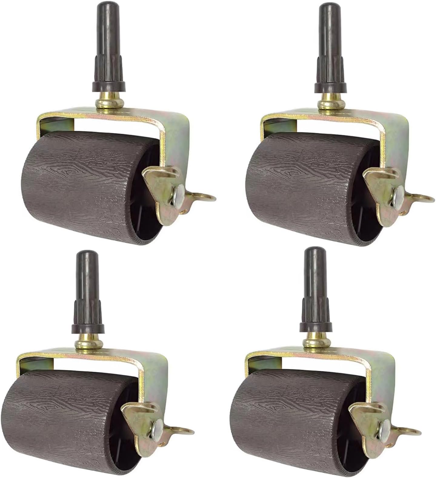 Amazon.com: Khome A Set of 4 Heavy Duty Caster Wheels (Two Locking, Two ...