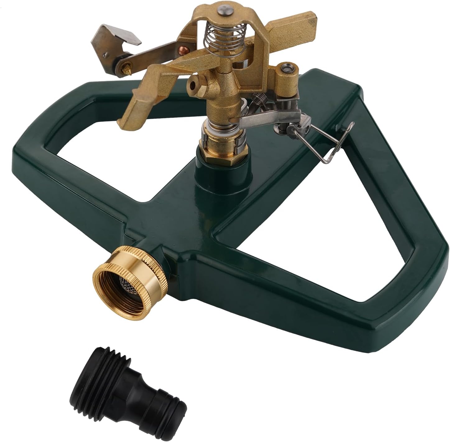 Amazon.com : Heavy Duty Metal Pulsating Sprinkler for Yard - 360 Degree ...
