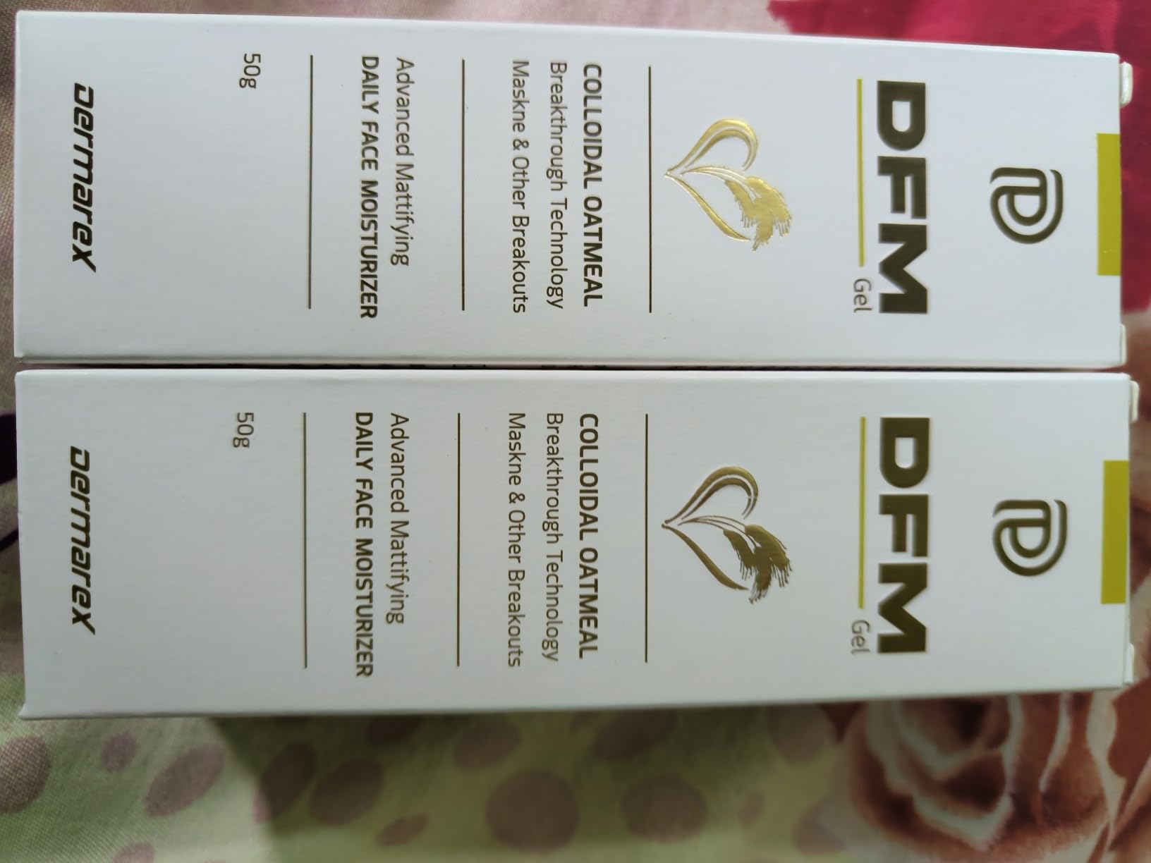 DFM Gel - Face & Neck Moisturizer with Colloidal Oatmeal | Oil-Free ...