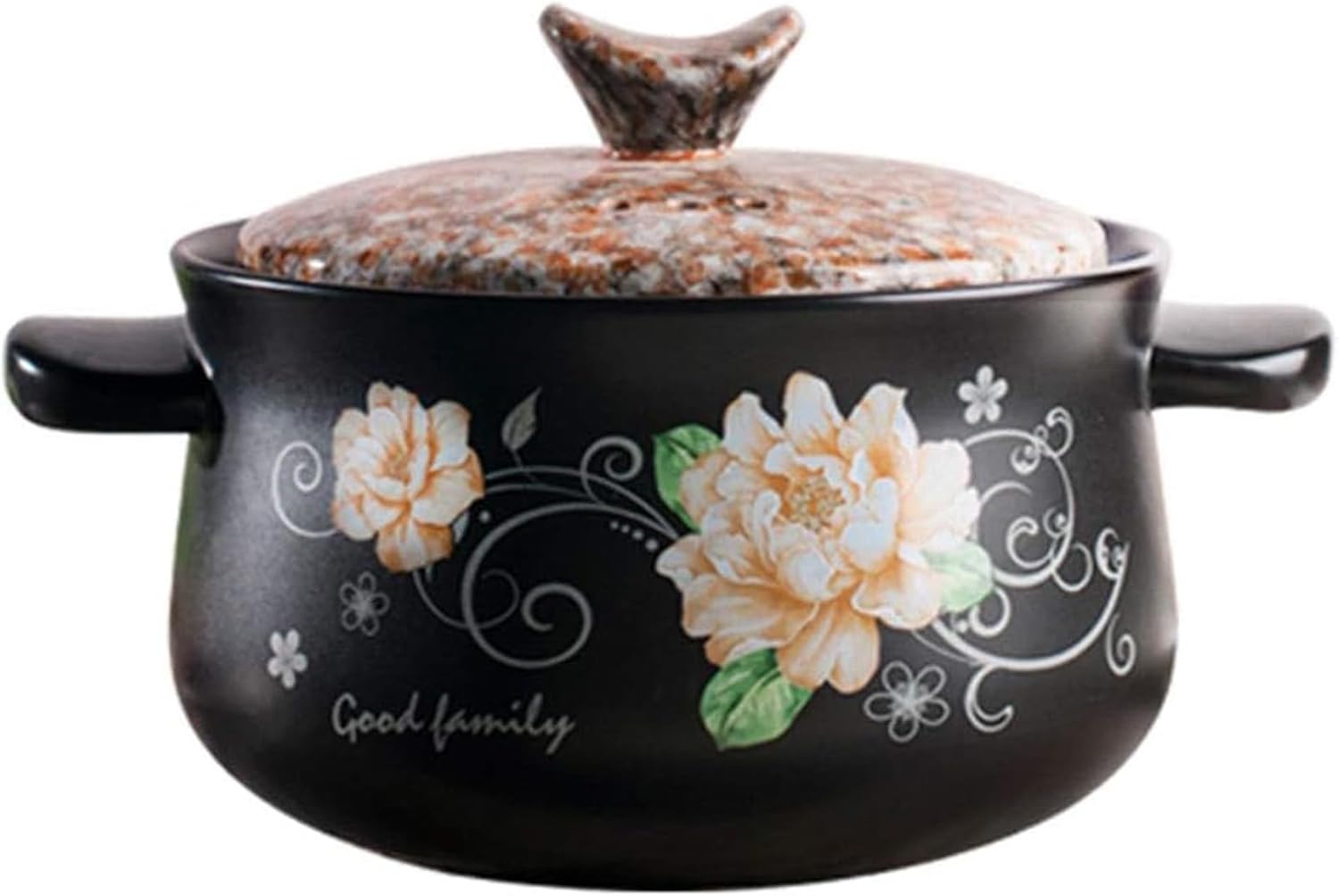 Amazon.com: Clay Pot For Cooking,Casserole Korean Stone Pot With Lid ...