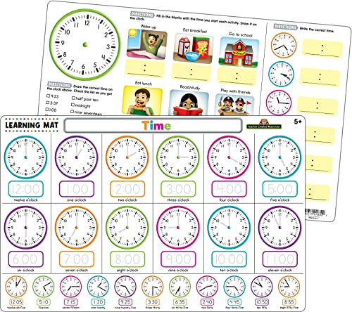 Snapklik.com : Time Learning Mat