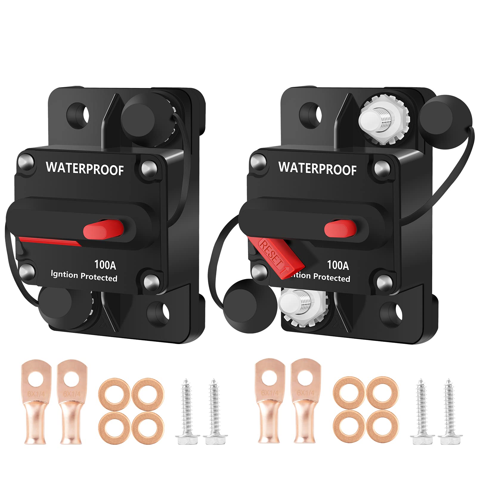 Buy DaierTek 100 Amp Circuit Breaker 12V 48V DC 12 Volt Circuit buy-daiertek-100-amp-circuit-breaker-12v-48v-dc-12-volt-circuit