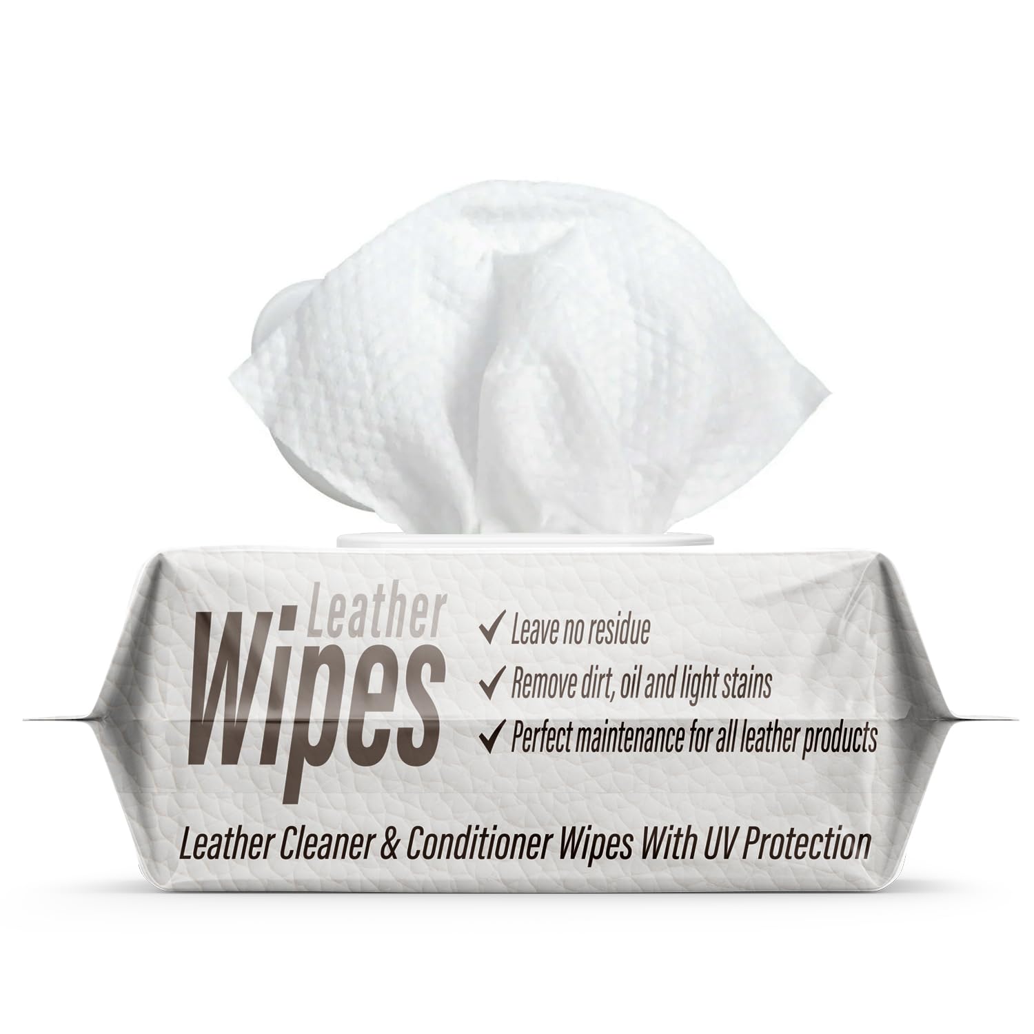 Amazon.com: 3in1 Leather Cleaner & Conditioner Wipes, Car Leather Wipes ...