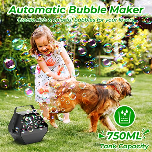 Snapklik.com : Batteries Bubble Machine: Automatic Bubble Blower Type-C ...