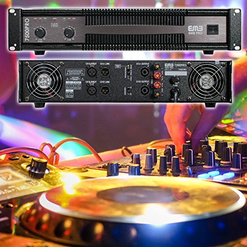 EMB Professional 7500W 2CH Power Amplifier EB7500PRO - Want It All