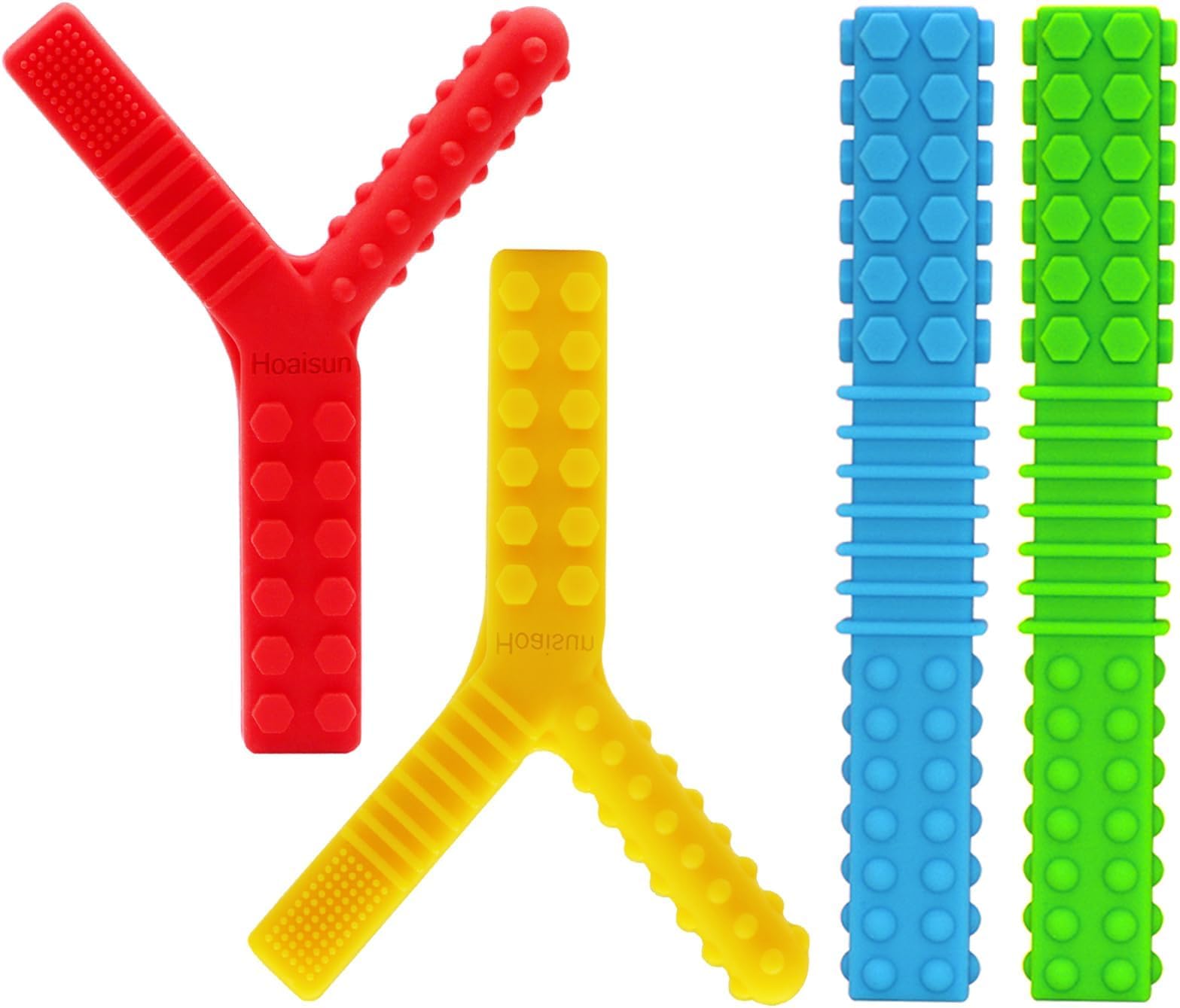 Amazon.com: Sensory Chew Toys for Autistic Children, 4 Pack Chew Tube ...