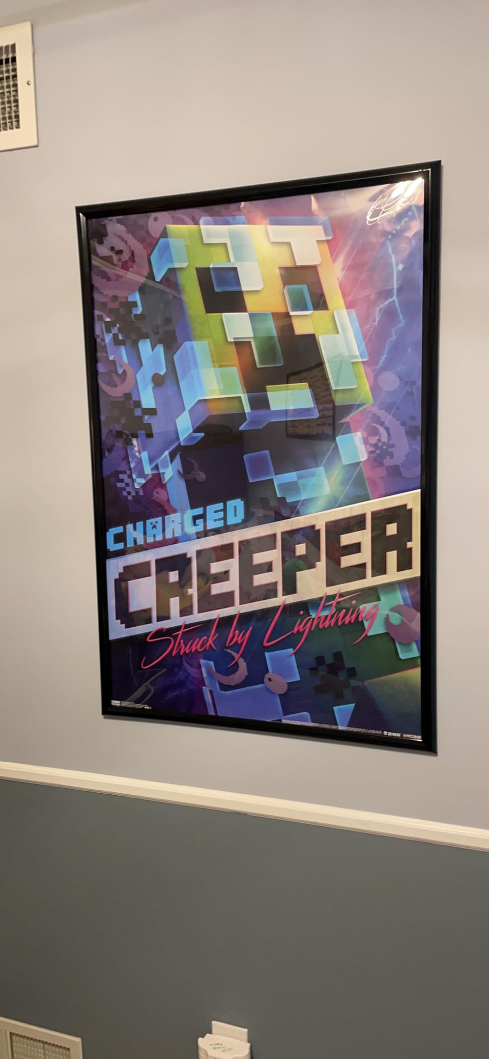Amazon.com: Trends International Minecraft - Struck Wall Poster, 22.375 ...