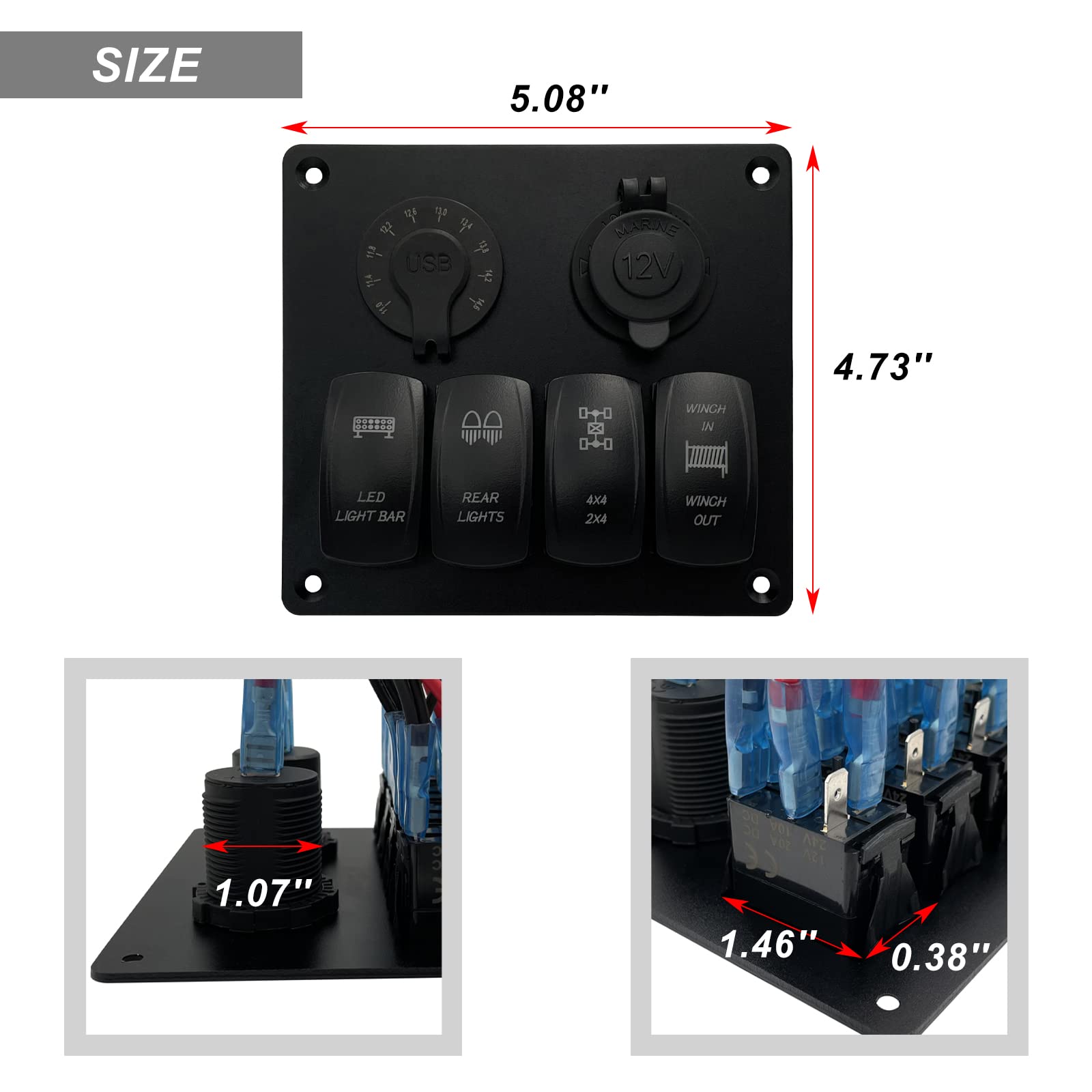 Custom Boat Switch Panels Custom Dash And Switch Panels | Blue Bottle