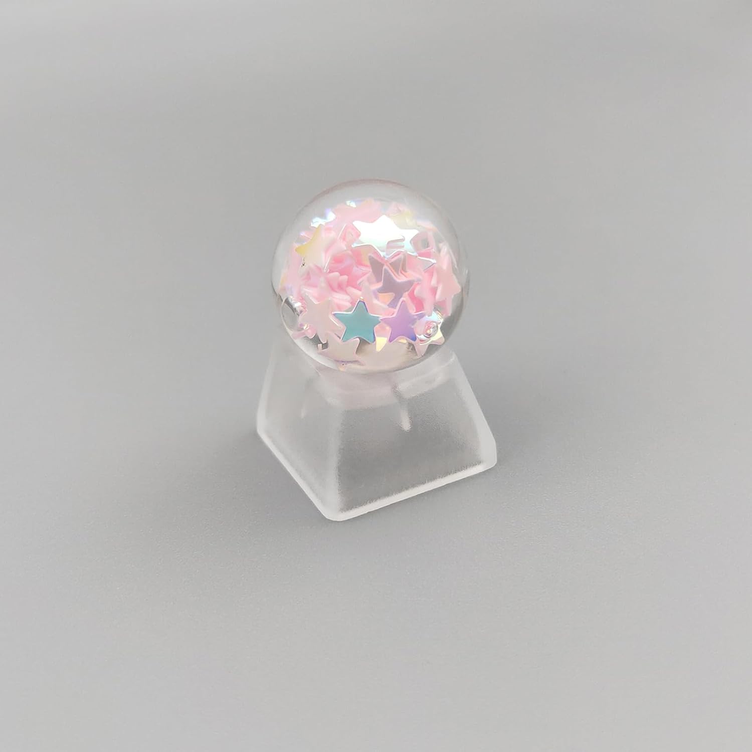 Amazon.com: Elacgap Personalized Crystal Ball Keycap Handmade OEM ...