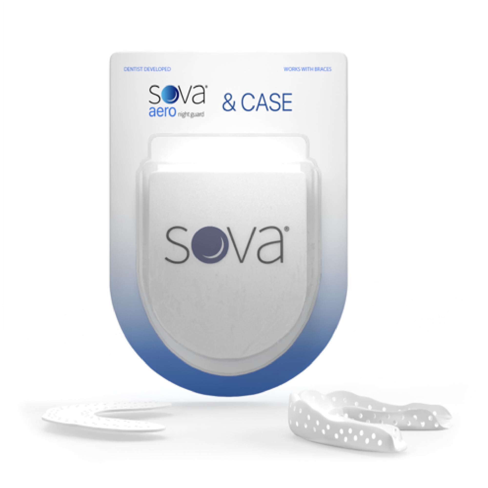 SOVA Aero Bite Notturno – Bite per Bruxismo/per il Digrignamento Notturno - Protezione Dentale ...
