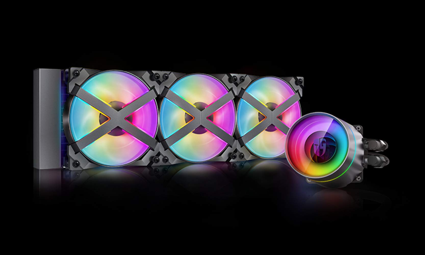 Buy DeepCool Castle 360EX RGB AIO Liquid CPU Cooler, Anti-Leak ...