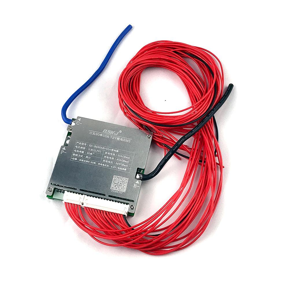 72v 50a Lithium Ion Universal Bms Protection Board And Balance ...