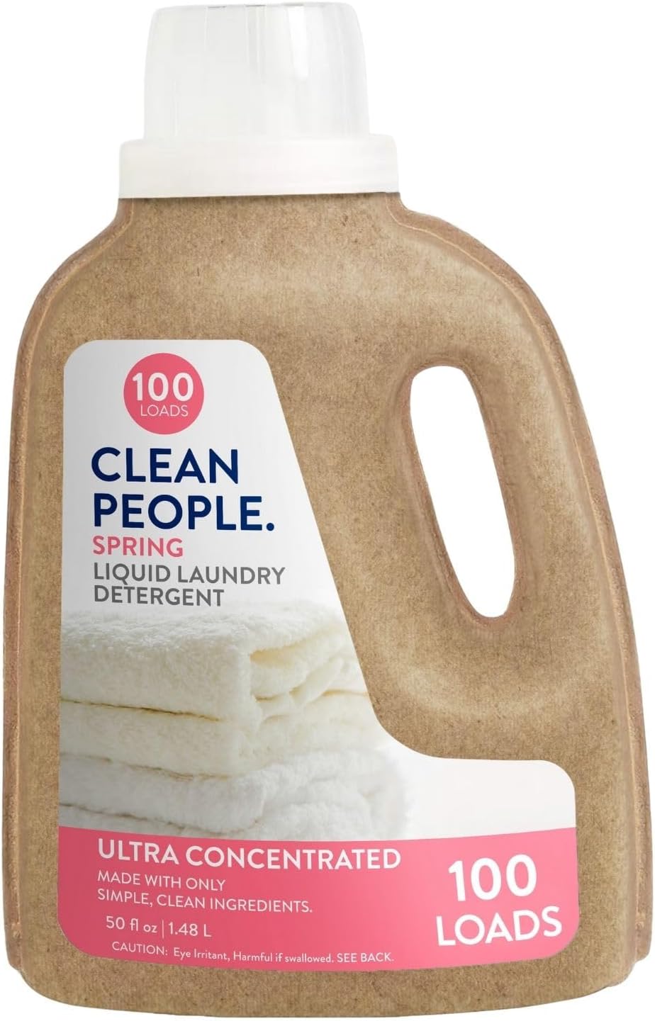 Amazon.com: Clean People Liquid Laundry Detergent - Recyclable ...
