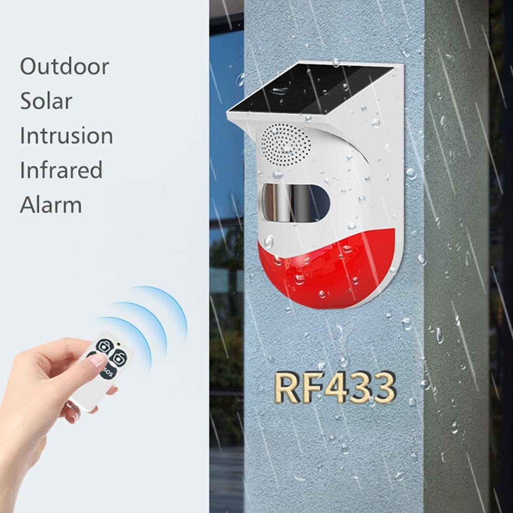 Wireless Outdoor Motion Detector Alarm System