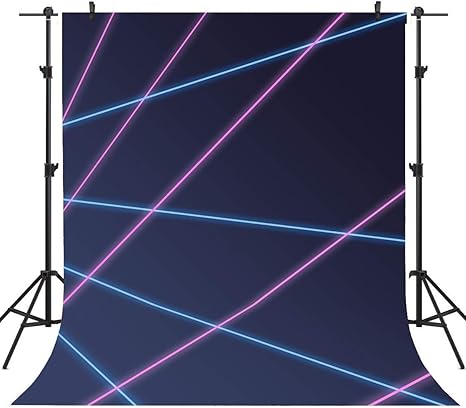 Amazon.com : Sensfun Laser Line Photography Backdrop Neon Laser Tag ...