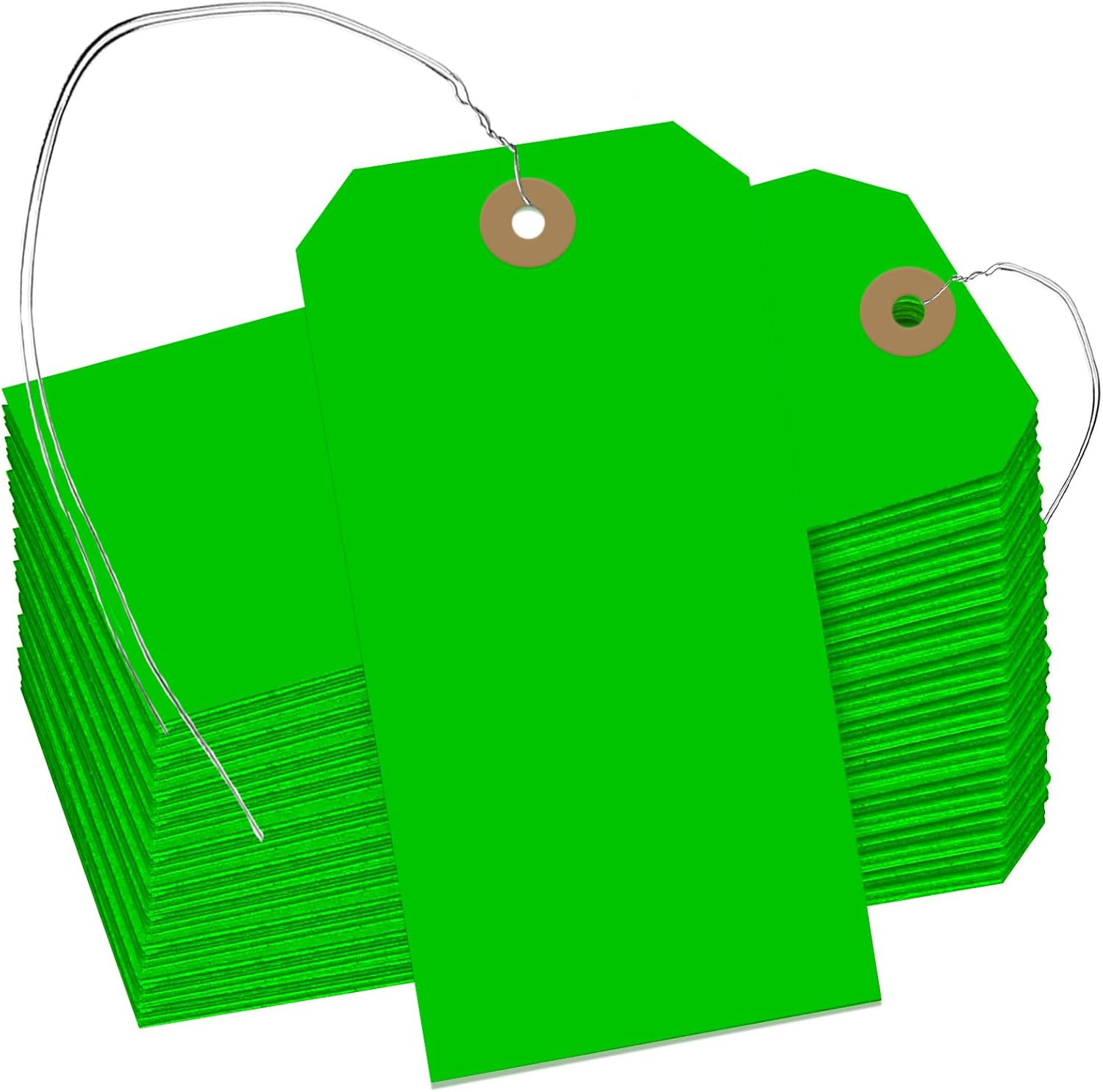 Amazon.com : 400 Pcs Shipping Tags, 4 3/4 x 2 3/8 inches Label Hanging ...