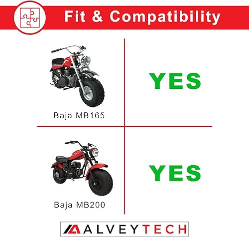 AlveyTech Juego de filtros de aire para motor Predator 212cc 6.5 Hp, Baja Mini Bike MB165/MB200 ...
