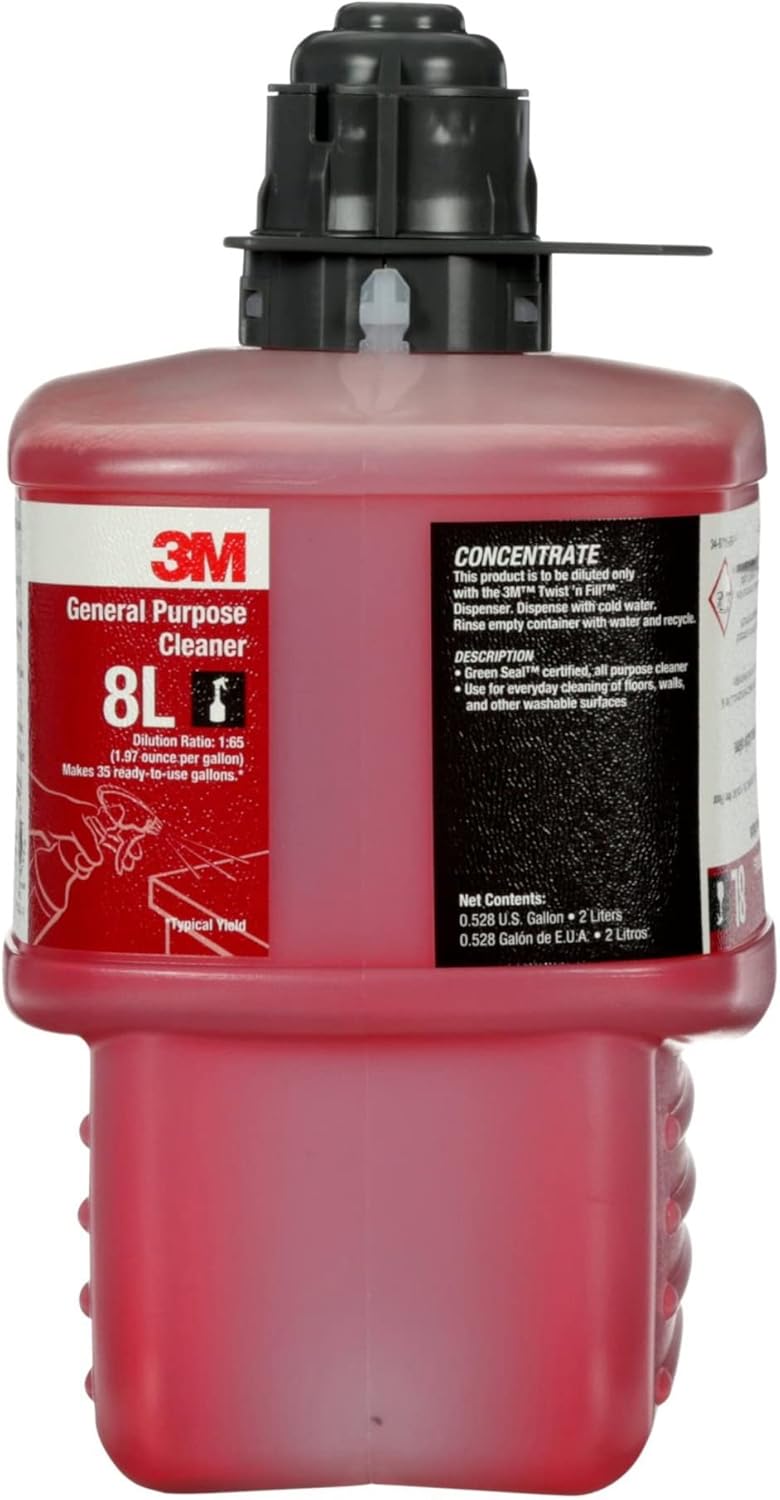 Amazon.com: 3M™ 8L Concentrated General Purpose Cleaner, 2 Liters ...