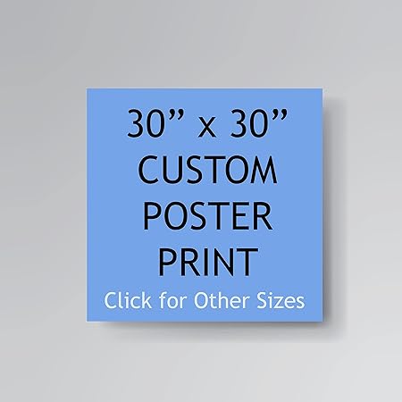 Amazon.com: EzPosterPrints - Upload Your Image/Photo - Custom ...