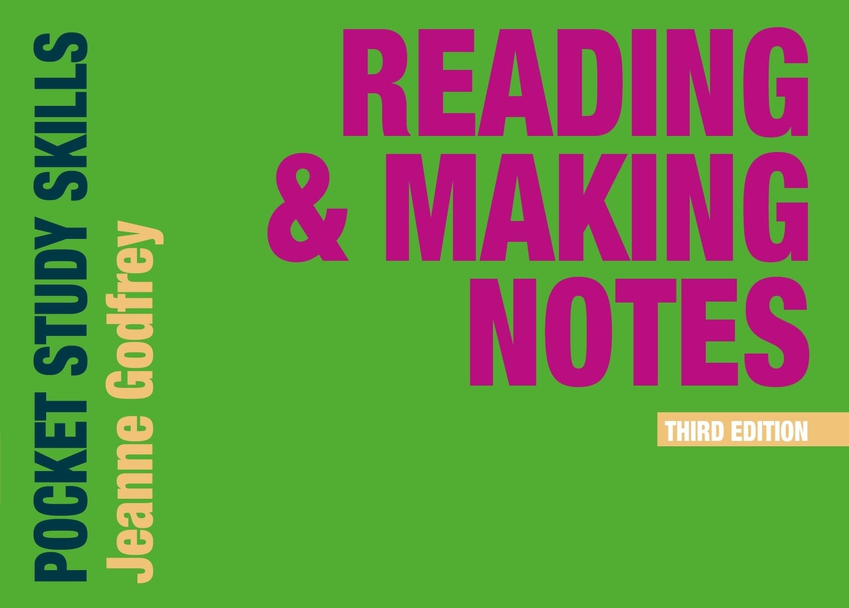 Reading and Making Notes (Pocket Study Skills): Godfrey, Jeanne ...