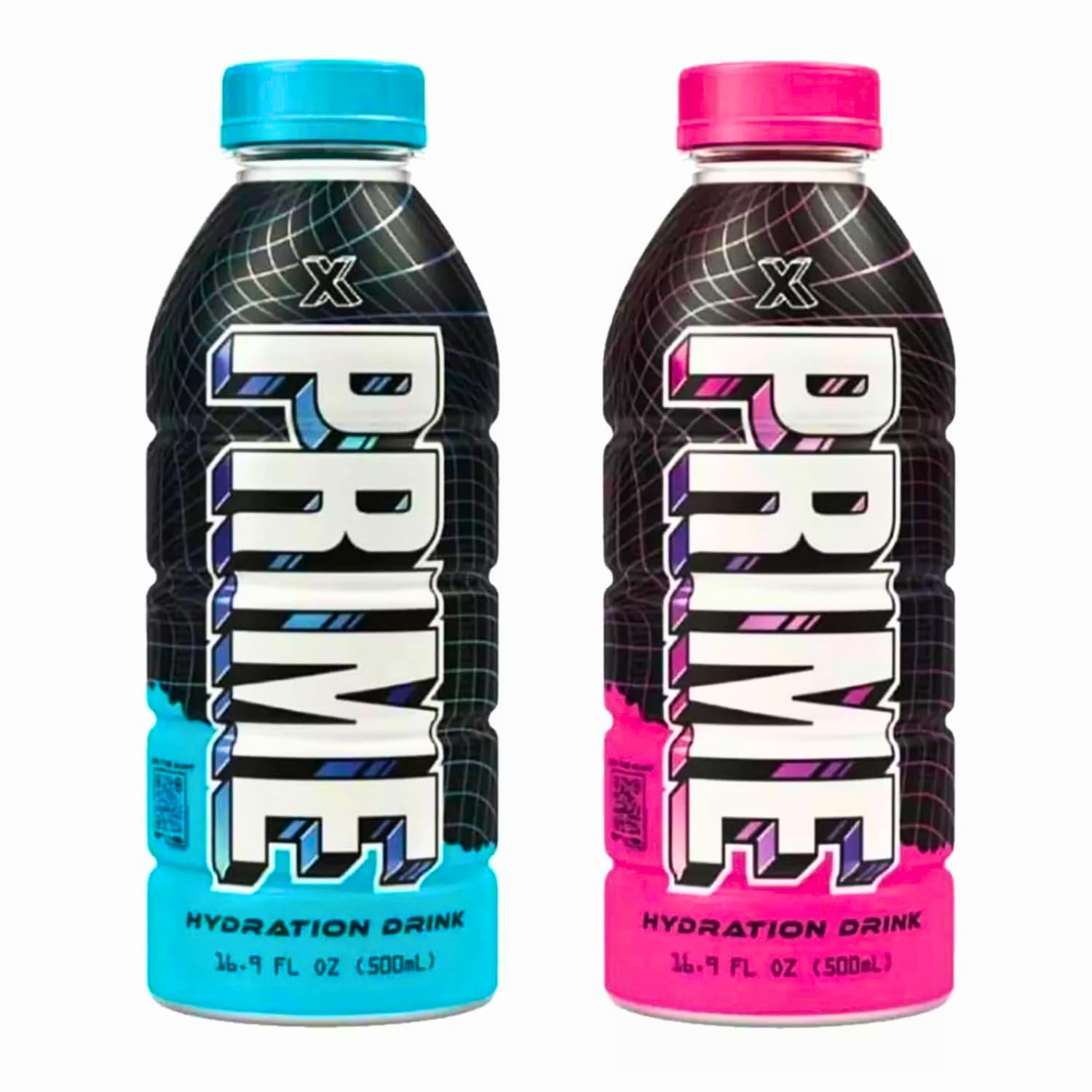 Prime X Hyderation Drink, New Special Edition Pink Bottle & Blue Bottle ...