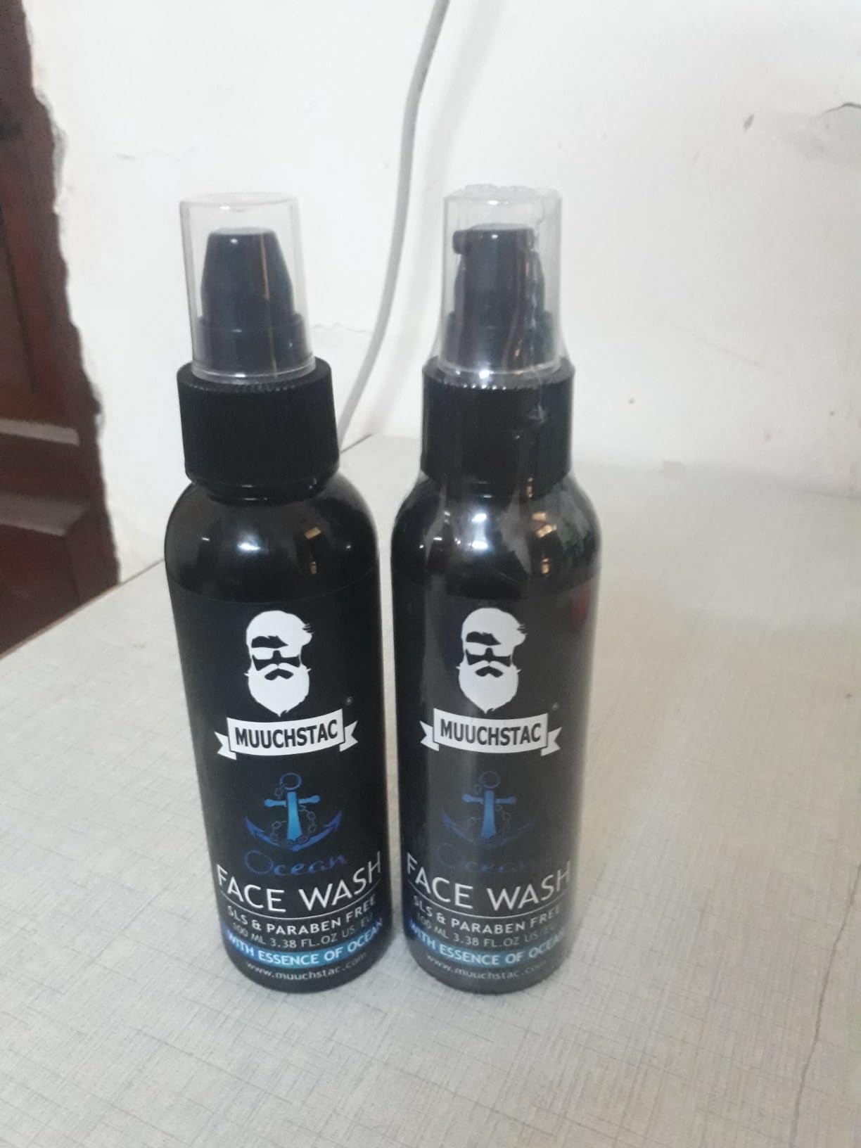 Muuchstac Ocean Face Wash for Men | Fight Acne & Pimples, Brighten Skin ...