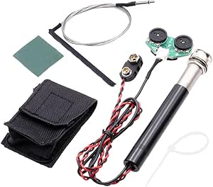 Active Endpin Jack Preamp Piezo Pickup Kit Volume Tone for Acoustic ...