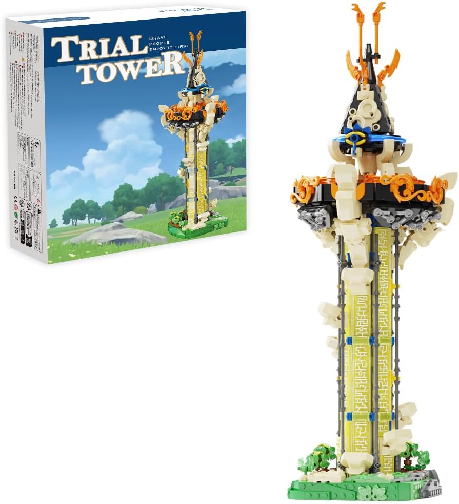Amazon.com: LordBiulder BOTW Trial Tower Building Set for Adult ...