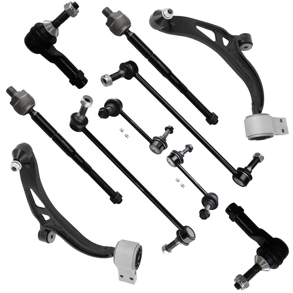 Amazon.com: SCITOO 10pcs Suspension Kit Lower Control Arm w/Ball Joint ...