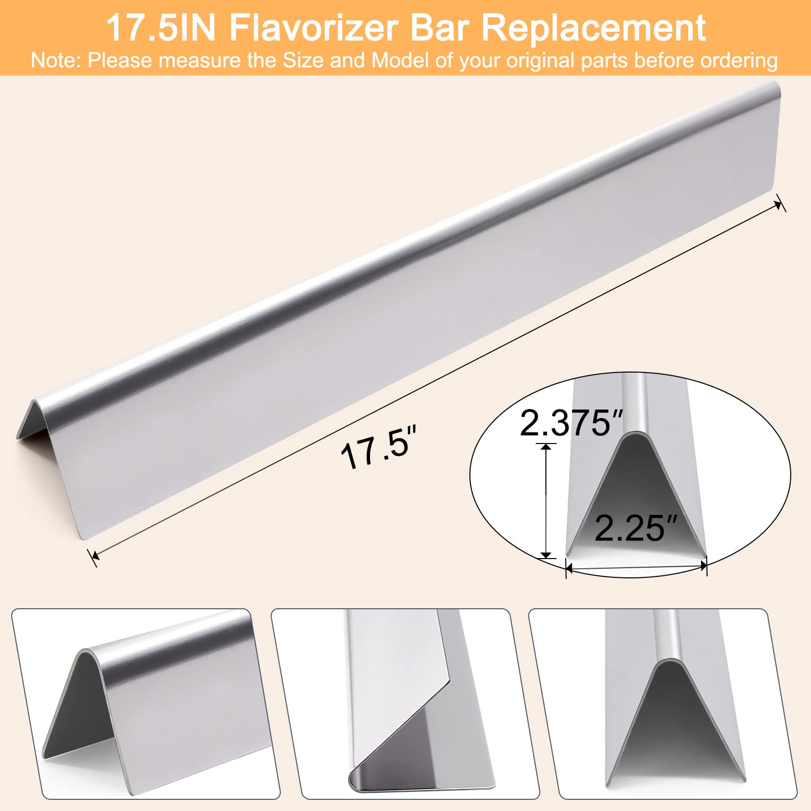 Flavorizer Bars for Weber Genesis 310, E310, E330, E320, S310, S320 ...