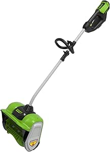 Greenworks 2605602 40V 12-Inch Brushless Snow Shovel Battery and ...