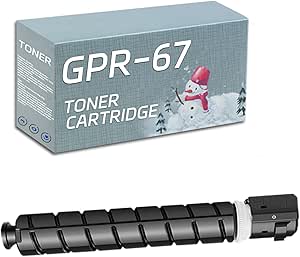 Amazon.com: GPR-67 Black Toner Cartridge High Yield Compatible ...