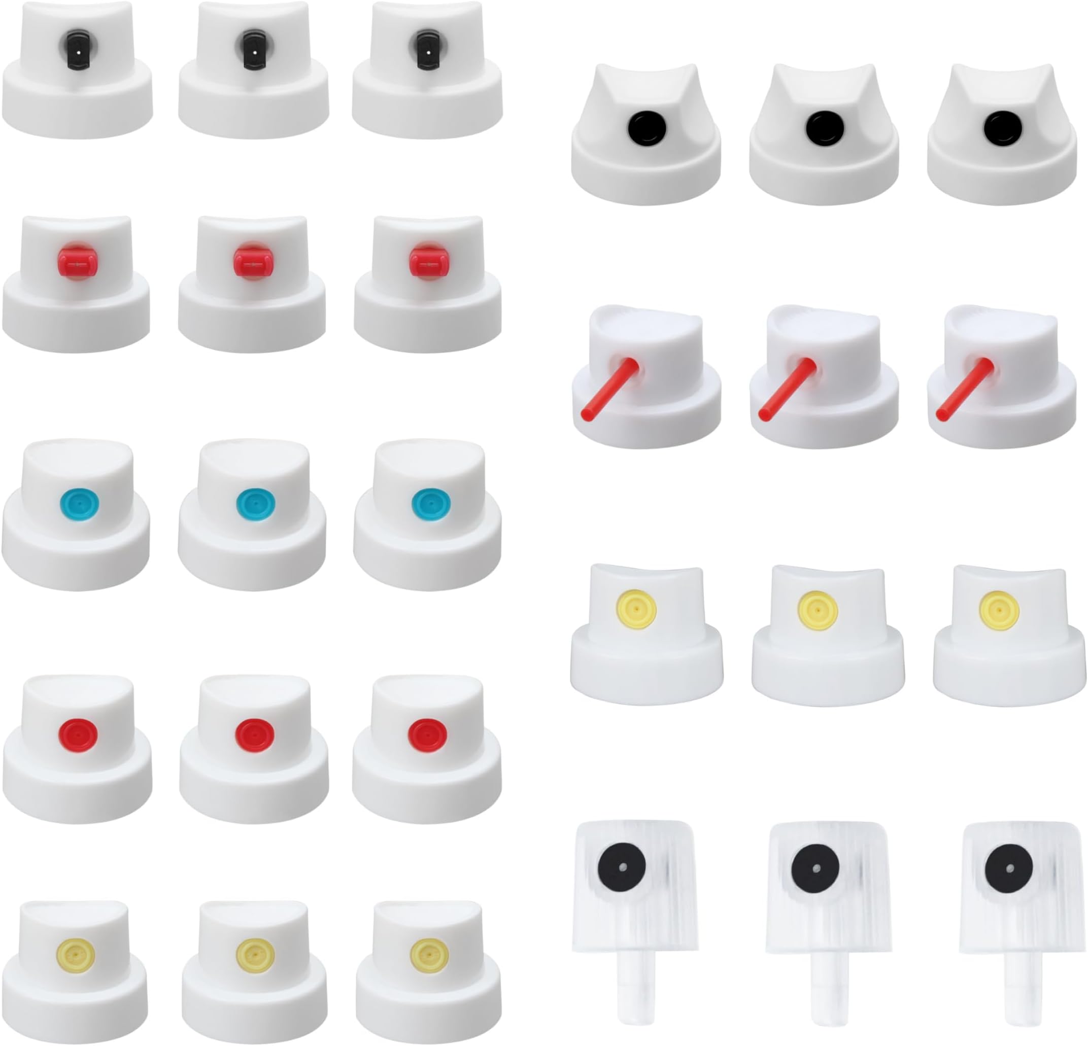 Spray Paint Caps for different spray cans-Spray Can Nozzle-Spray Paint ...