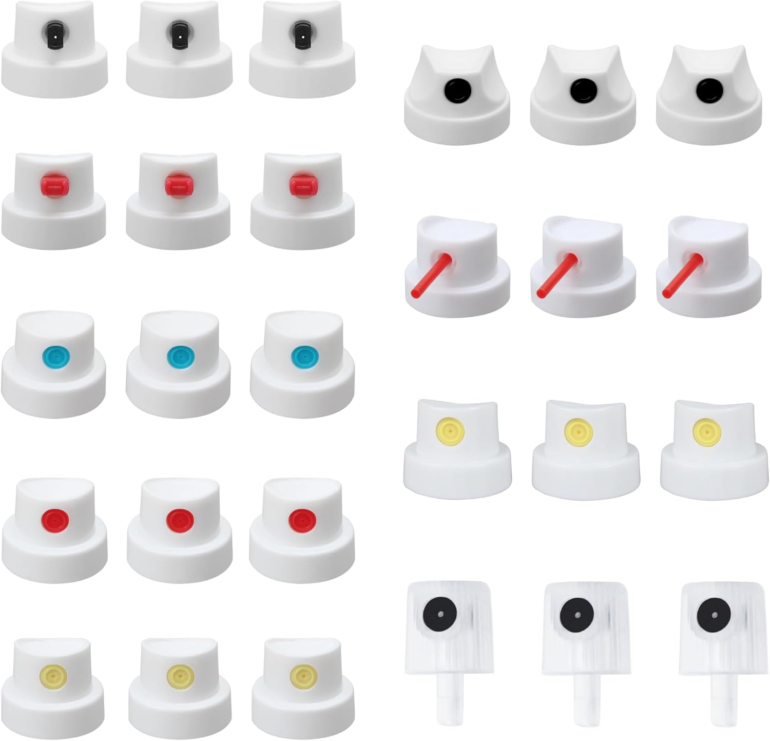 Spray Paint Caps for different spray cans-Spray Can Nozzle-Spray Paint ...