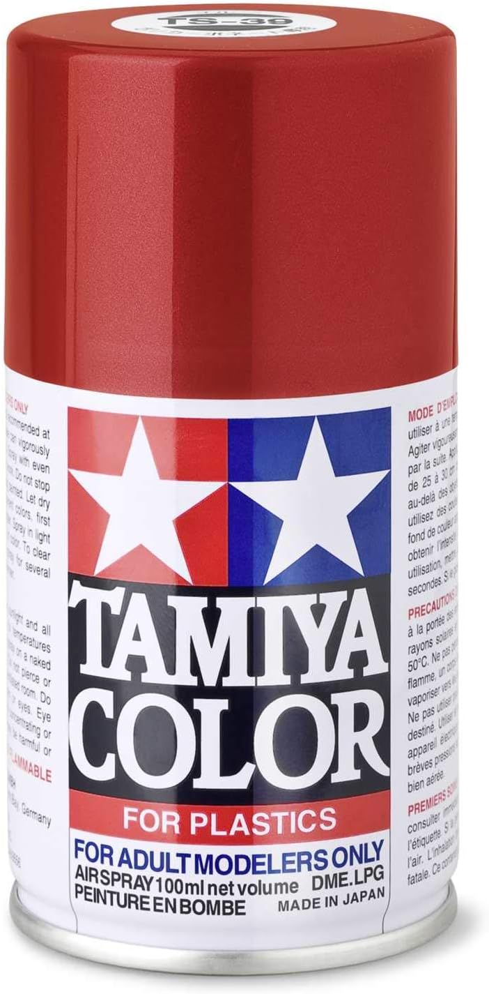 Amazon.com: Testors Spray Enamel Paint Transparent Candy Apple Red 3oz ...